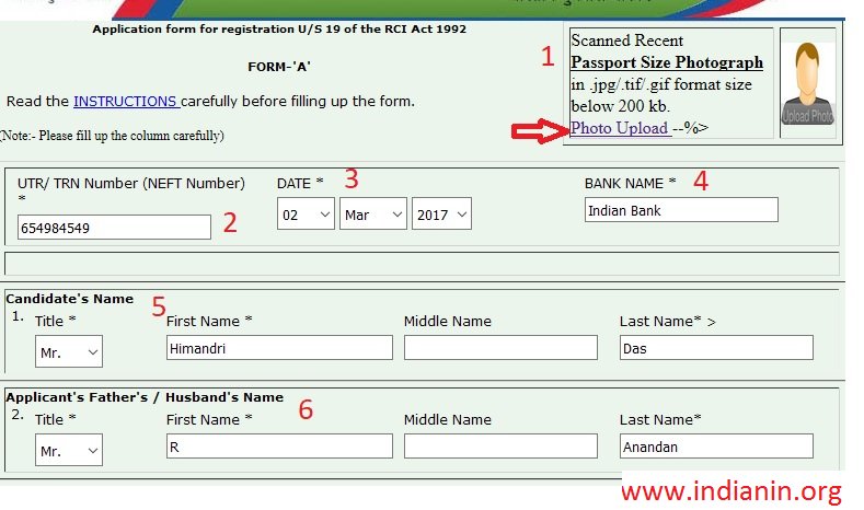 Rehabilitation Council of India RCI Registration & Check Application Status Online ...
